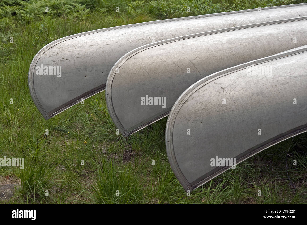 Silver canoe hi-res stock photography and images - Alamy