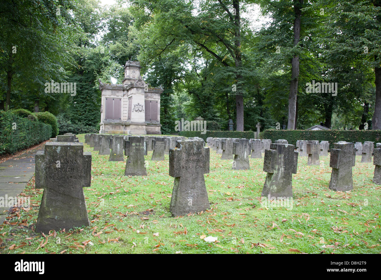 Melaten Friedhof, Melaten Cemetery, Cologne, Germany Stock Photo - Alamy