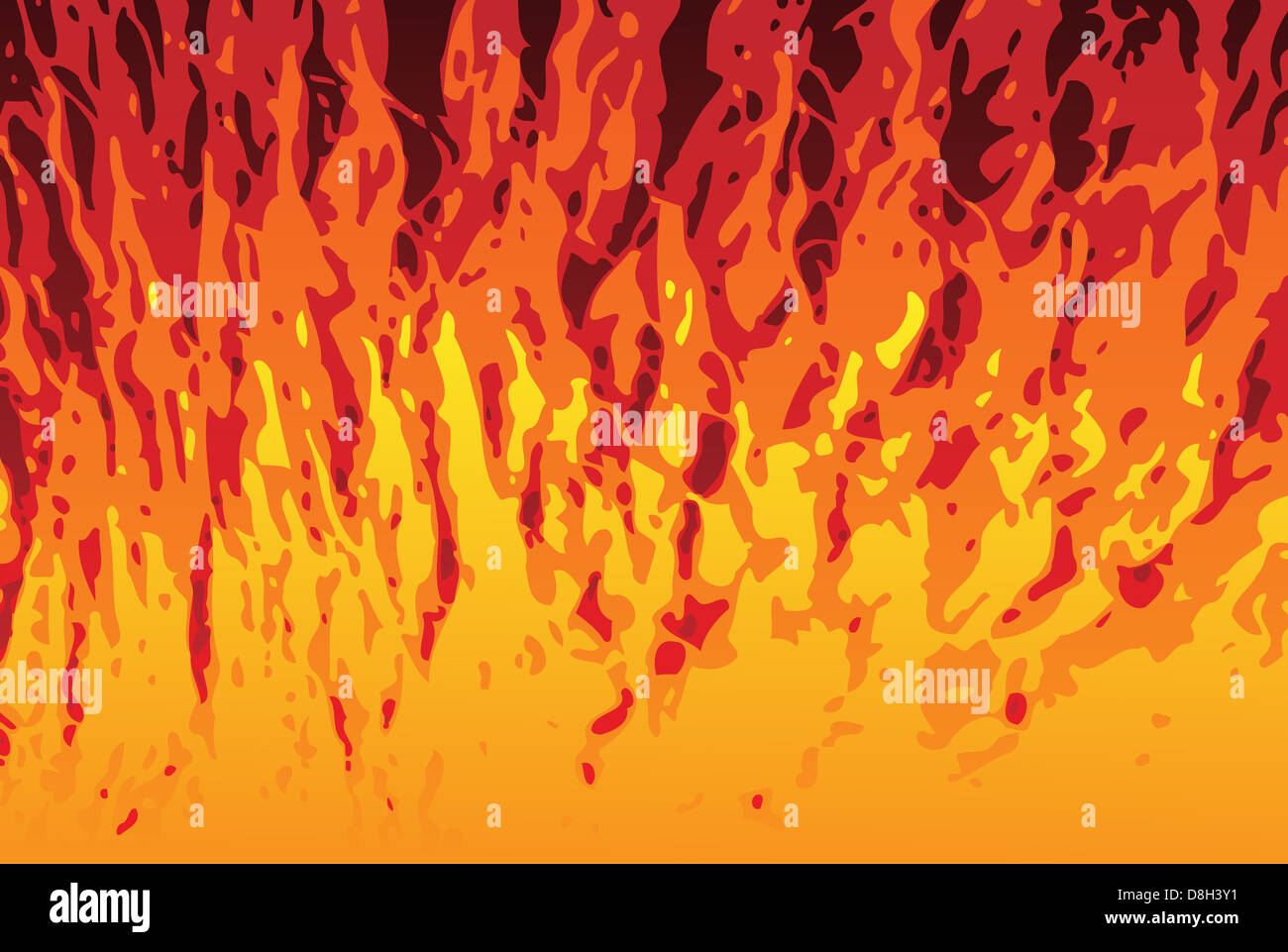 Abstract Flames Texture Background. Editable Vector Image Stock Photo ...
