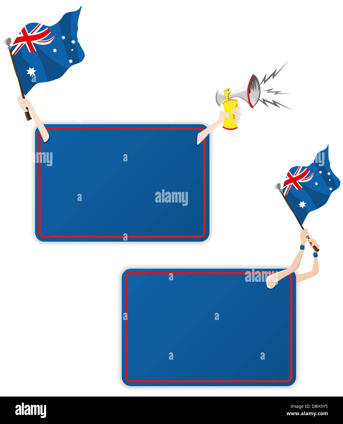 Australia football badge hi-res stock photography and images - Alamy