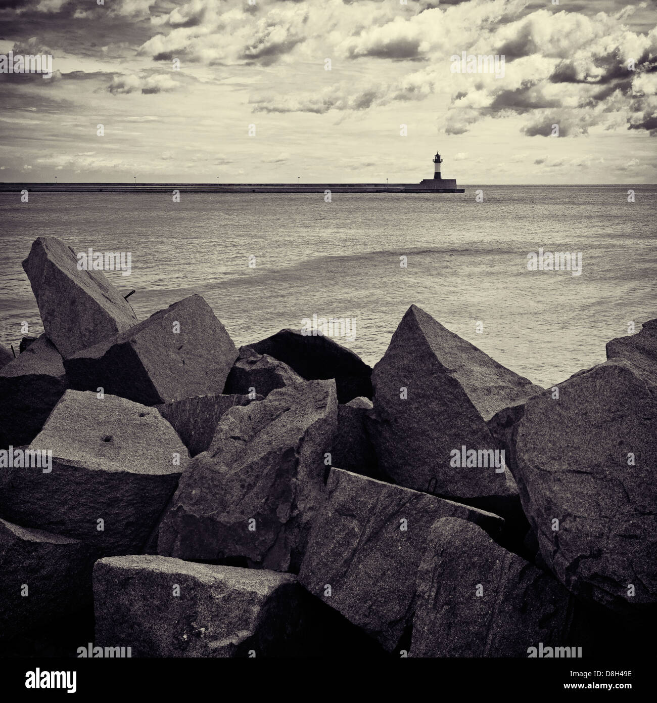 Lighthouse of Sassnitz, Rugen Island, Germany Stock Photo - Alamy