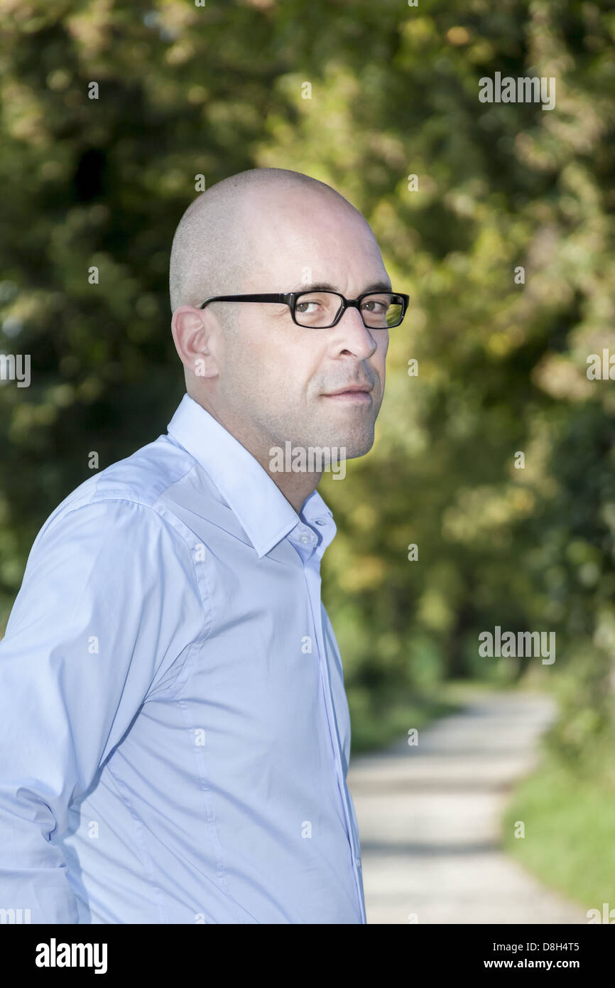 man in the nature Stock Photo - Alamy