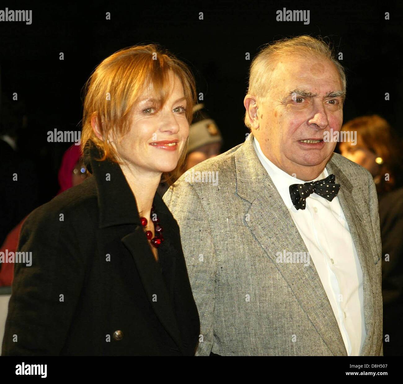 Isabelle Huppert and Claude Chabrol at the Awarding ceremony of the ...