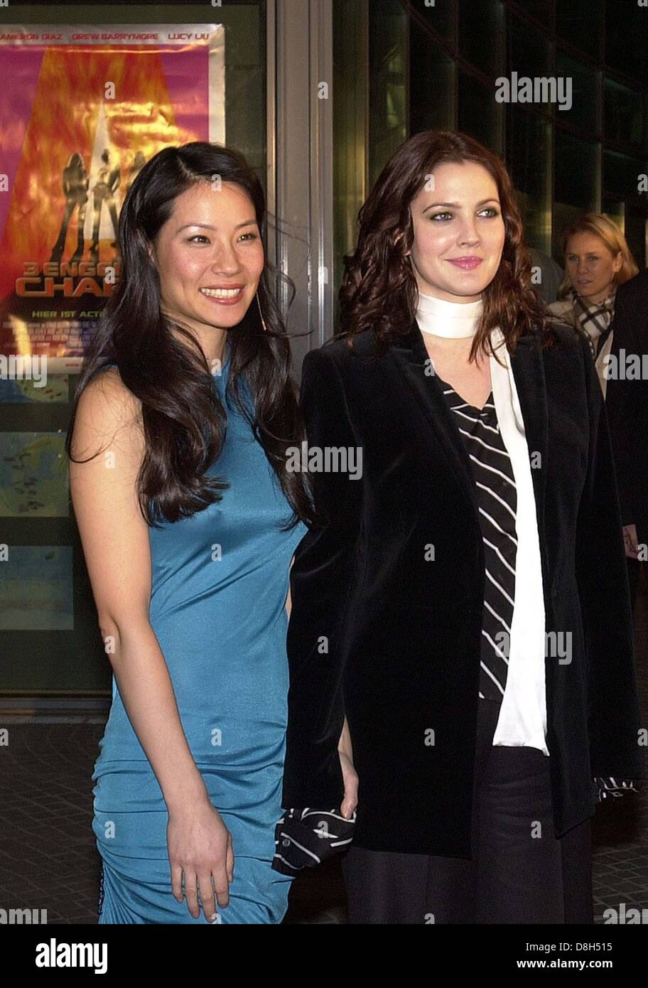 Drew Barrymore And Lucy Liu High Resolution Stock Photography and Images - Alamy