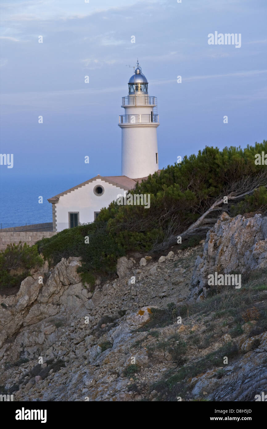 Lighthouse of Cala Ratjada, Majorca Stock Photo - Alamy