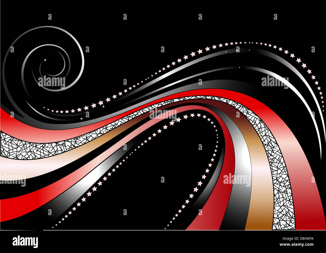 Silver with black stripes hi-res stock photography and images - Alamy