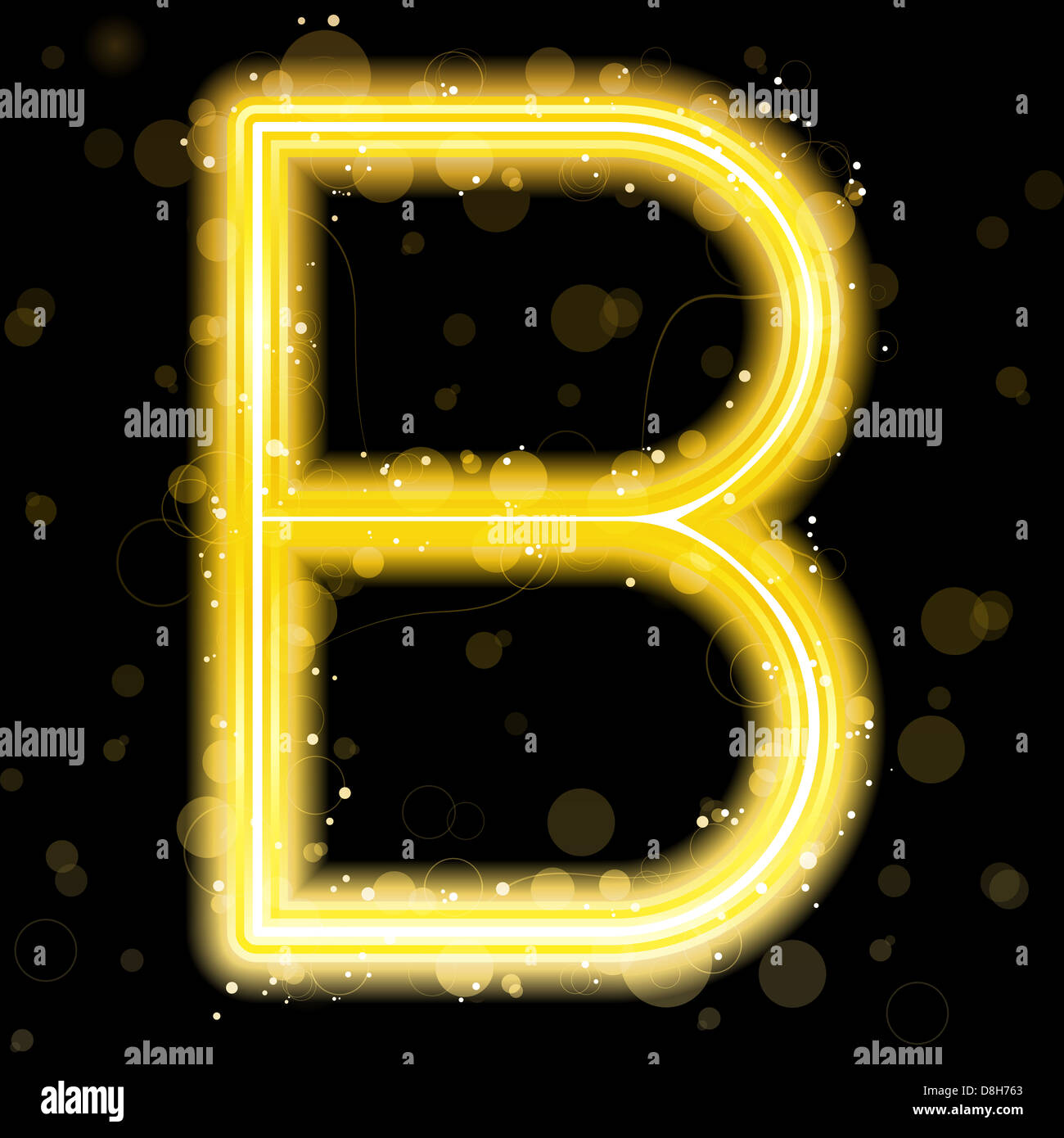 Vector - Alphabet Golden Letters with Glitter and Sparkles Stock Photo ...