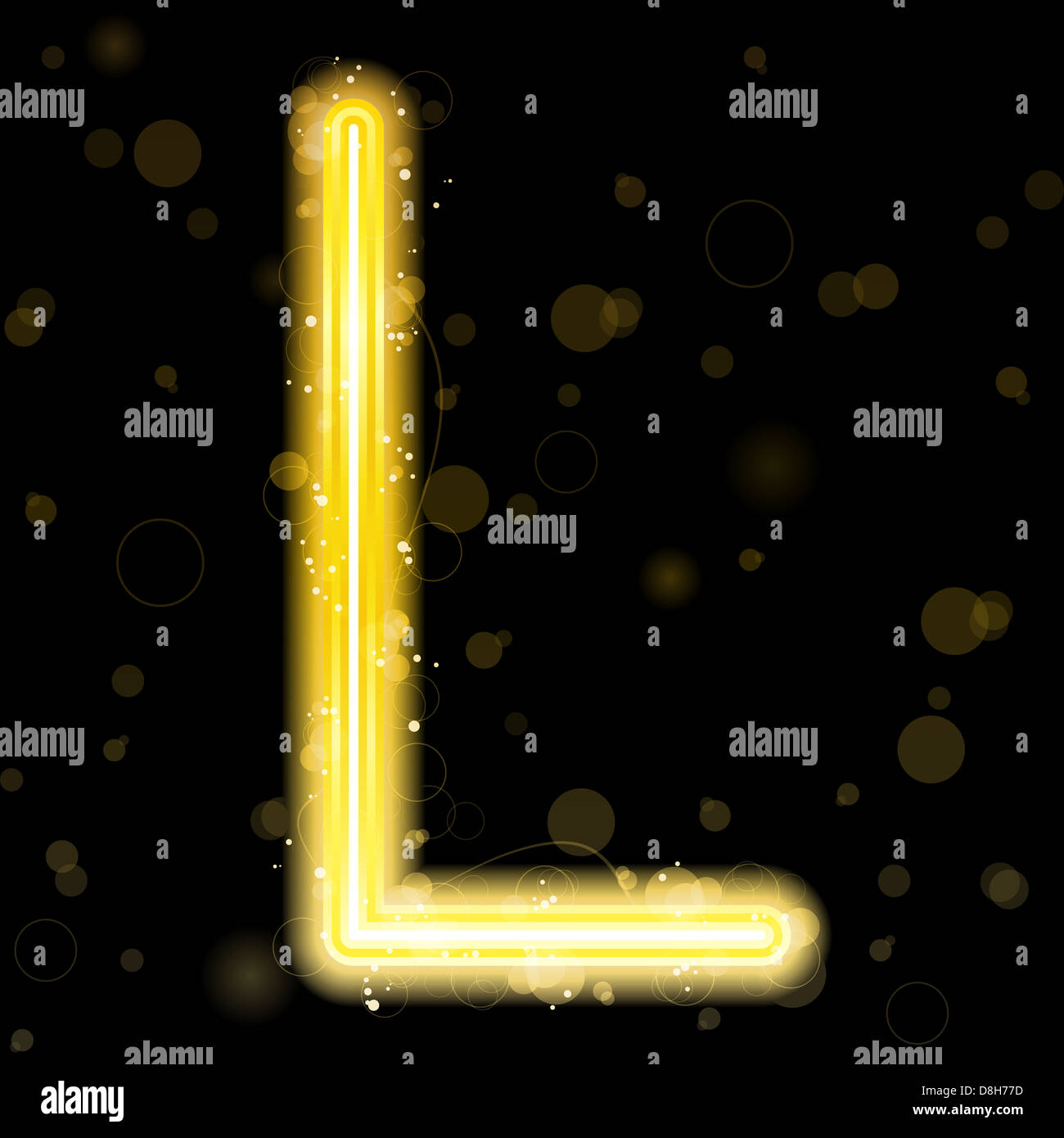 Vector - Alphabet Golden Letters with Glitter and Sparkles Stock Photo ...