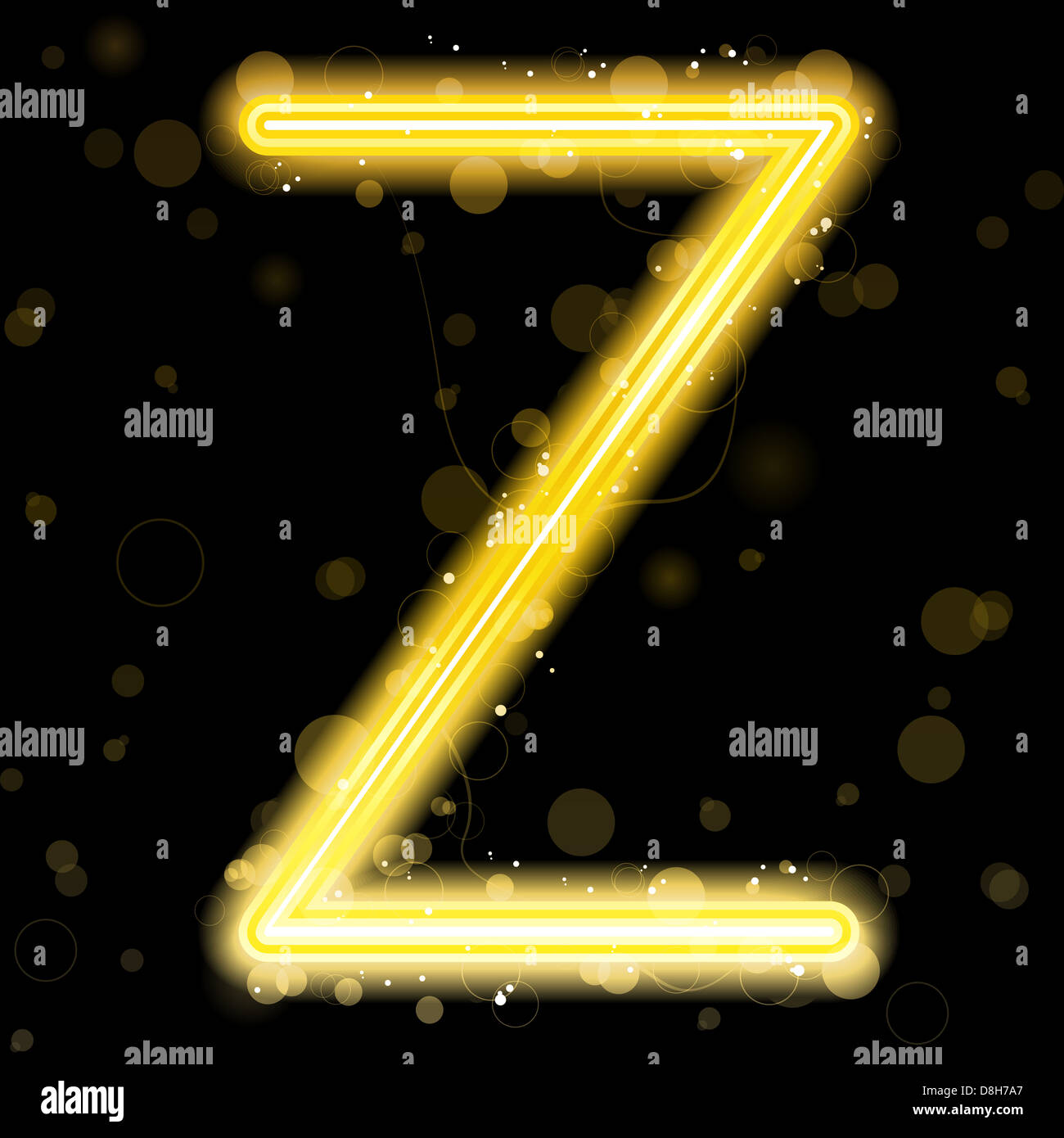 Vector - Alphabet Golden Letters with Glitter and Sparkles Stock Photo ...