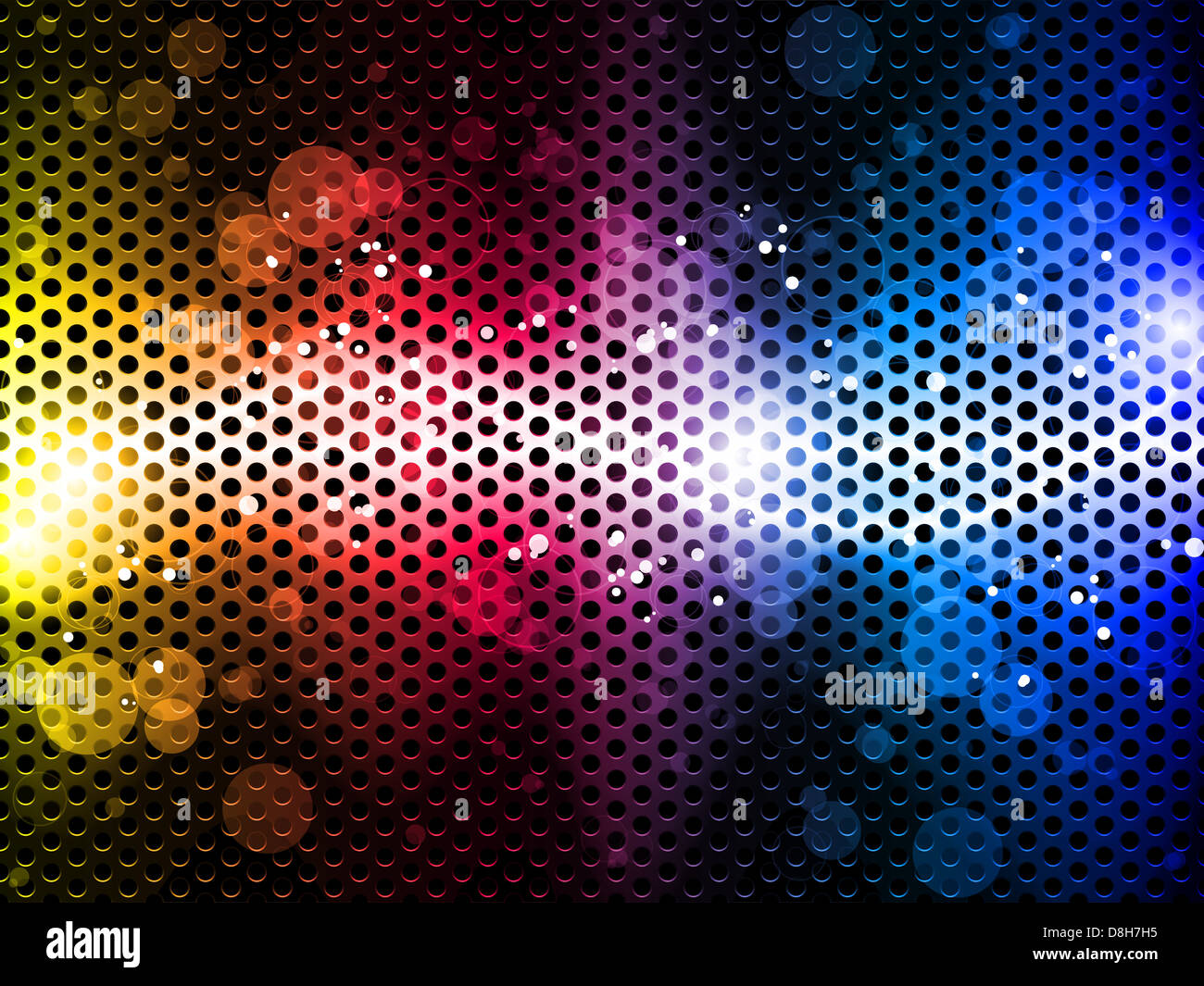 Vector - Colorful Rainbow Neon Party Background Stock Photo - Alamy