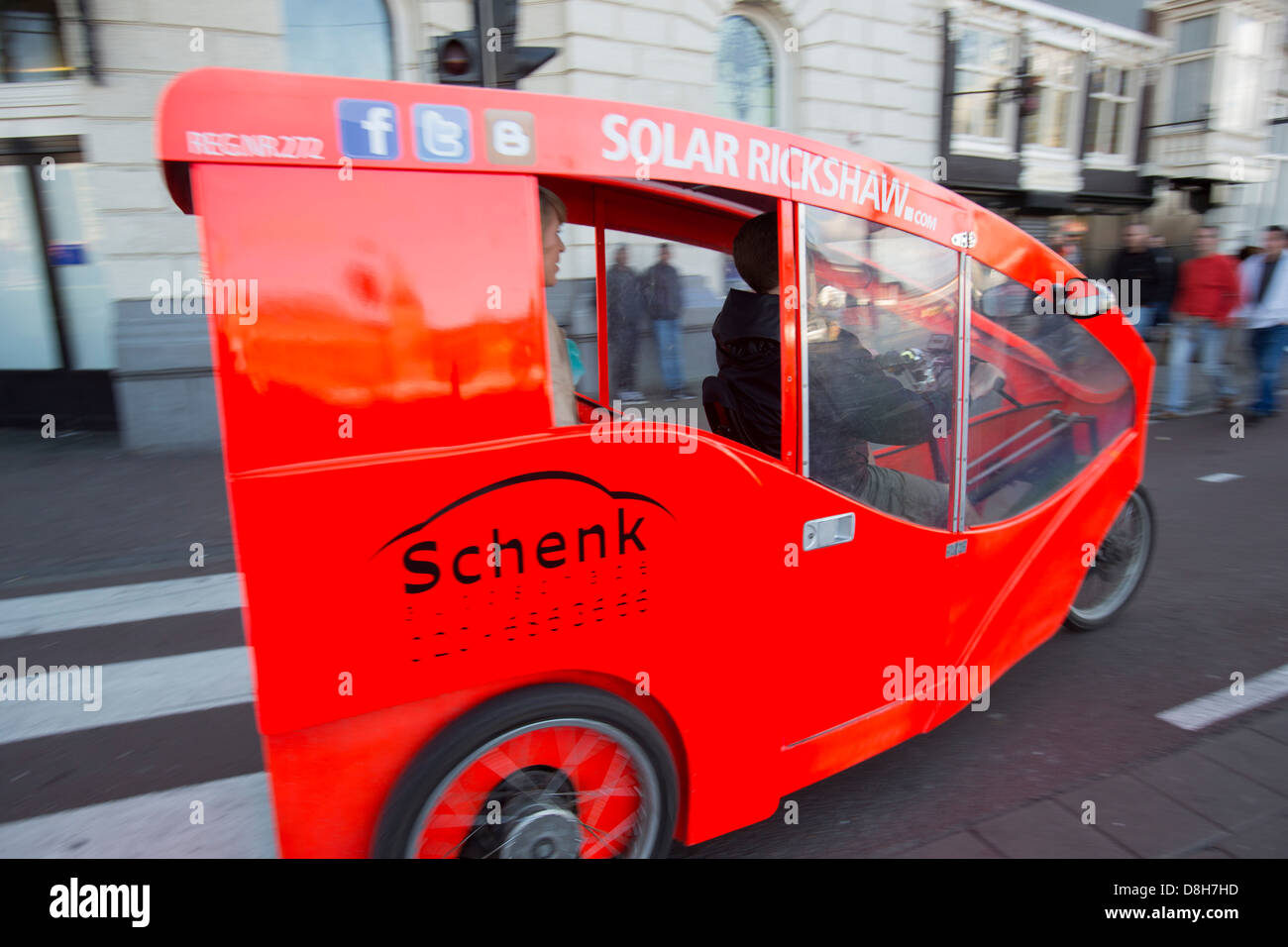 Solar powered rickshaw hi-res stock photography and images - Alamy