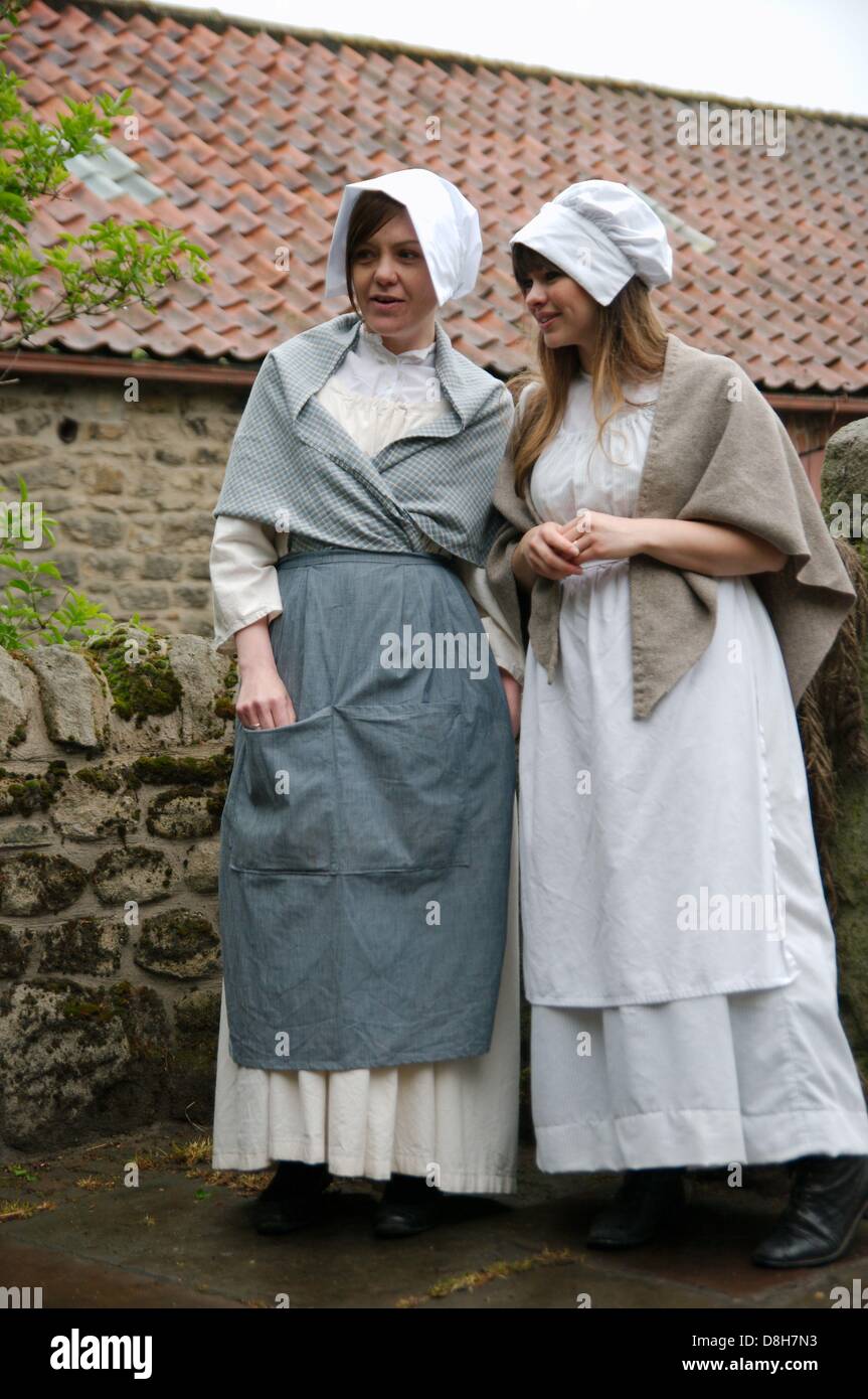 One of the events at the Georgian fair at Beamish Museum in 2013 was to guess the weight of Miss ...