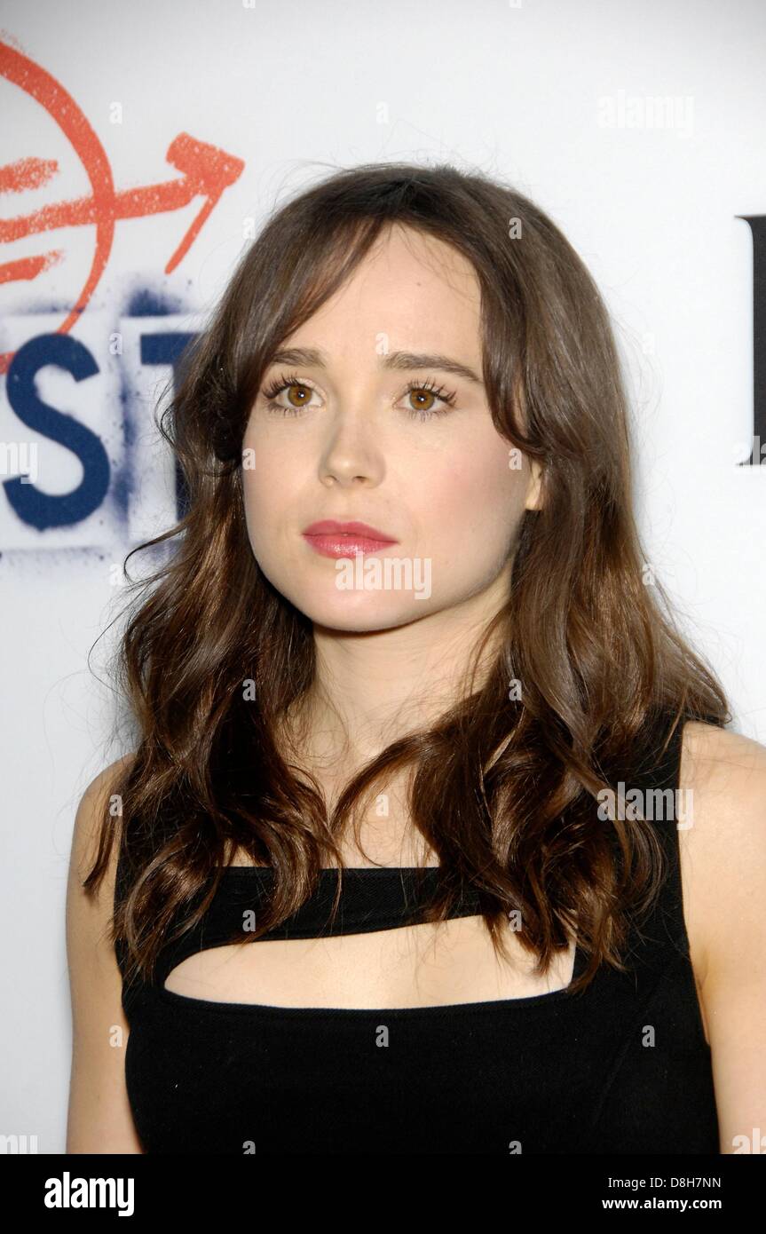 Los Angeles, USA. 28th May 2013. Ellen Page at arrivals for THE EAST ...