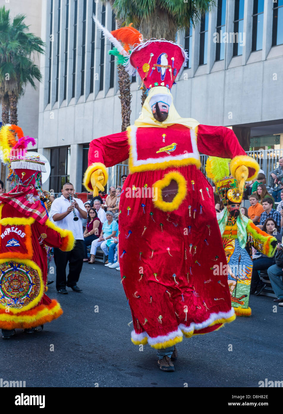 A Participants at the Helldorado Days Parade held in Las Vegas Stock ...