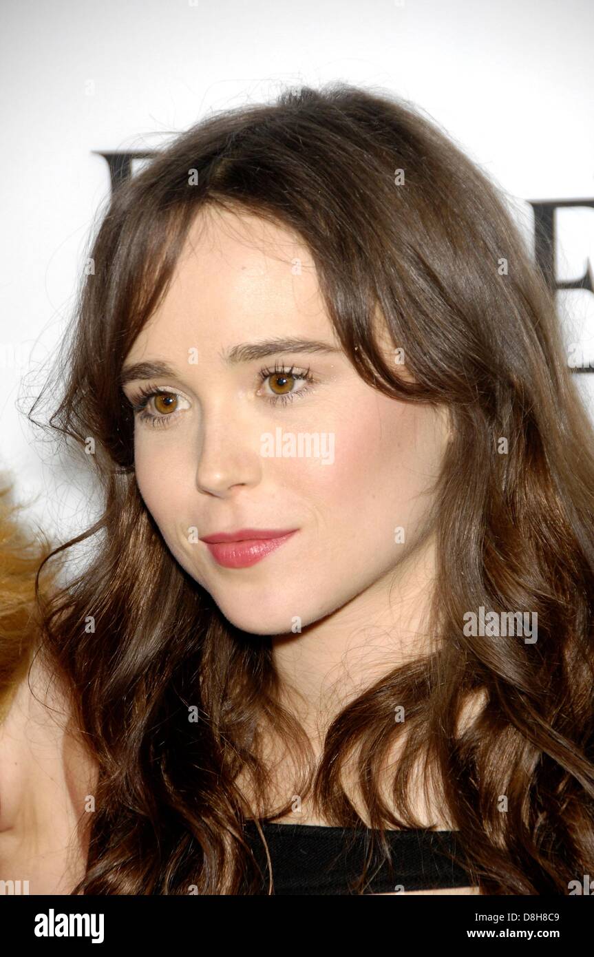 Los Angeles, USA. 28th May 2013. Ellen Page at arrivals for THE EAST ...