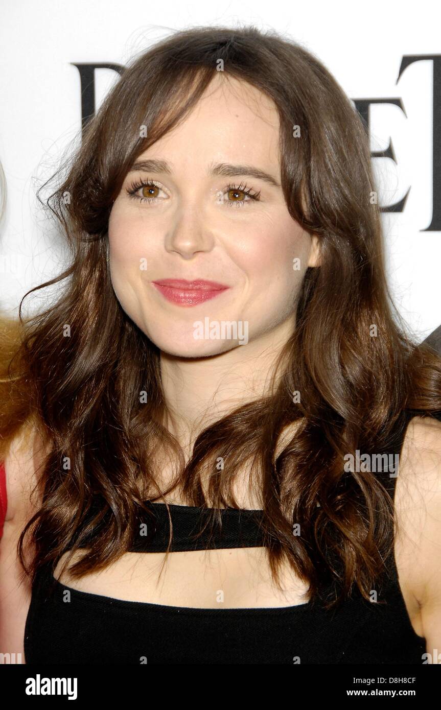 Los Angeles, USA. 28th May 2013. Ellen Page at arrivals for THE EAST ...