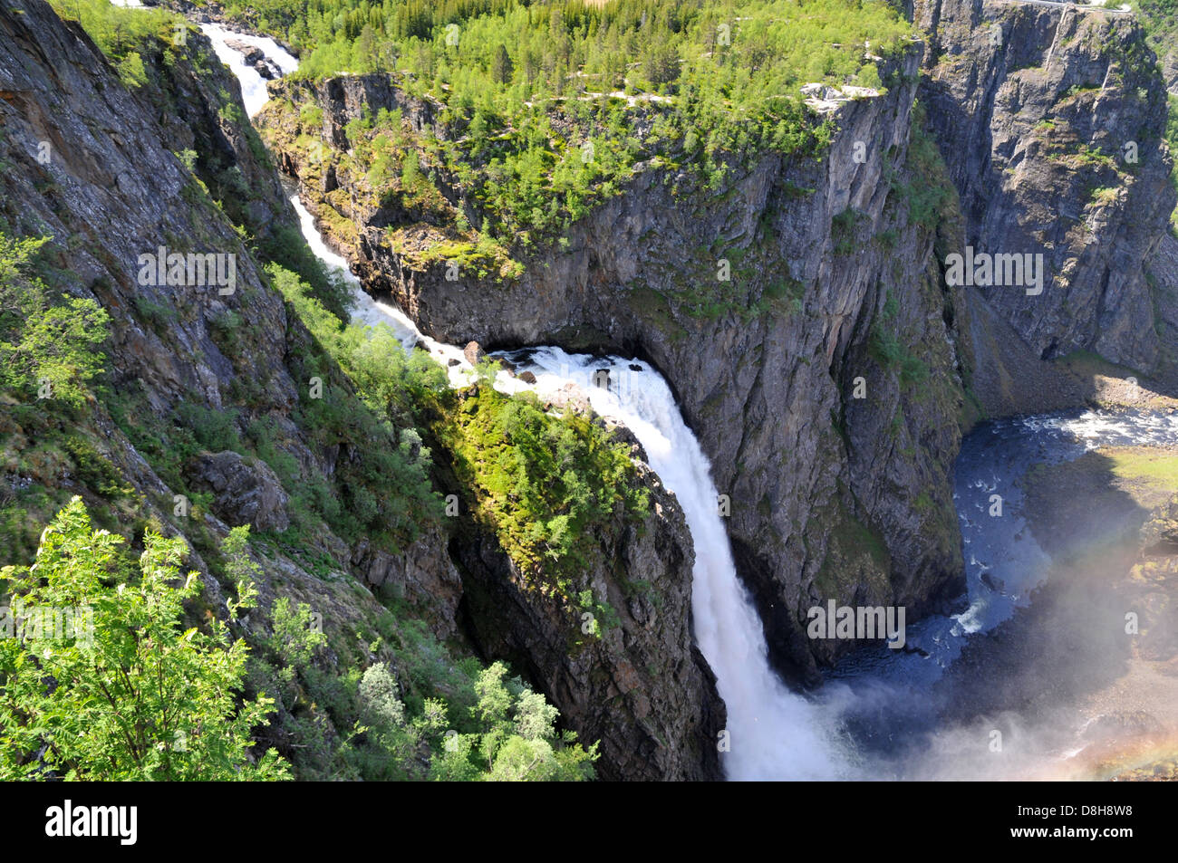 Norway waterfall hi-res stock photography and images - Alamy