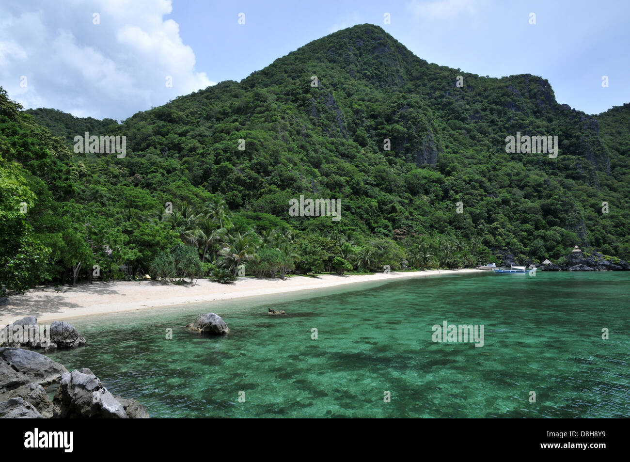 At the dream beach Stock Photo - Alamy