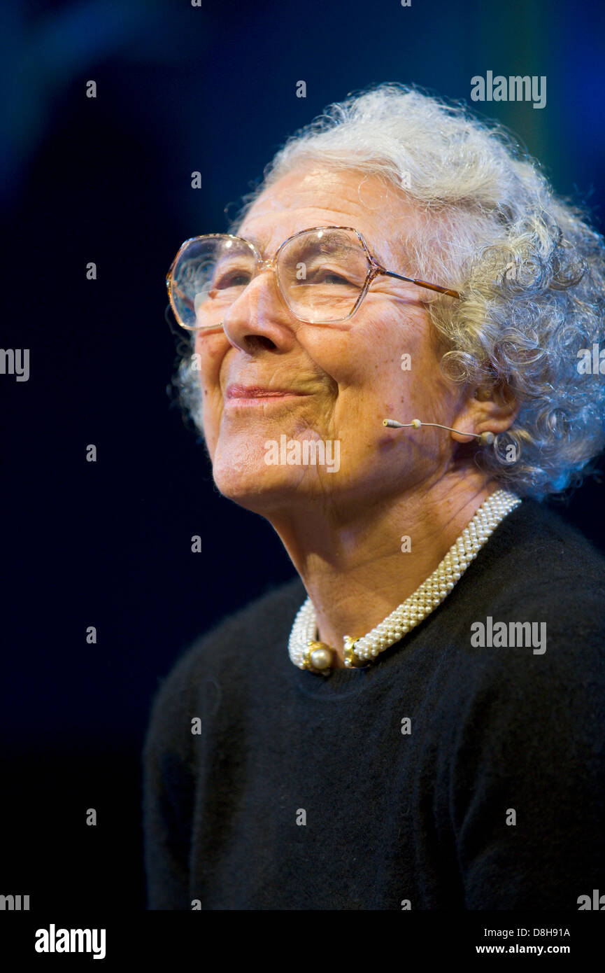 Judith Kerr children's author pictured at Hay Festival 2013 Hay on Wye ...