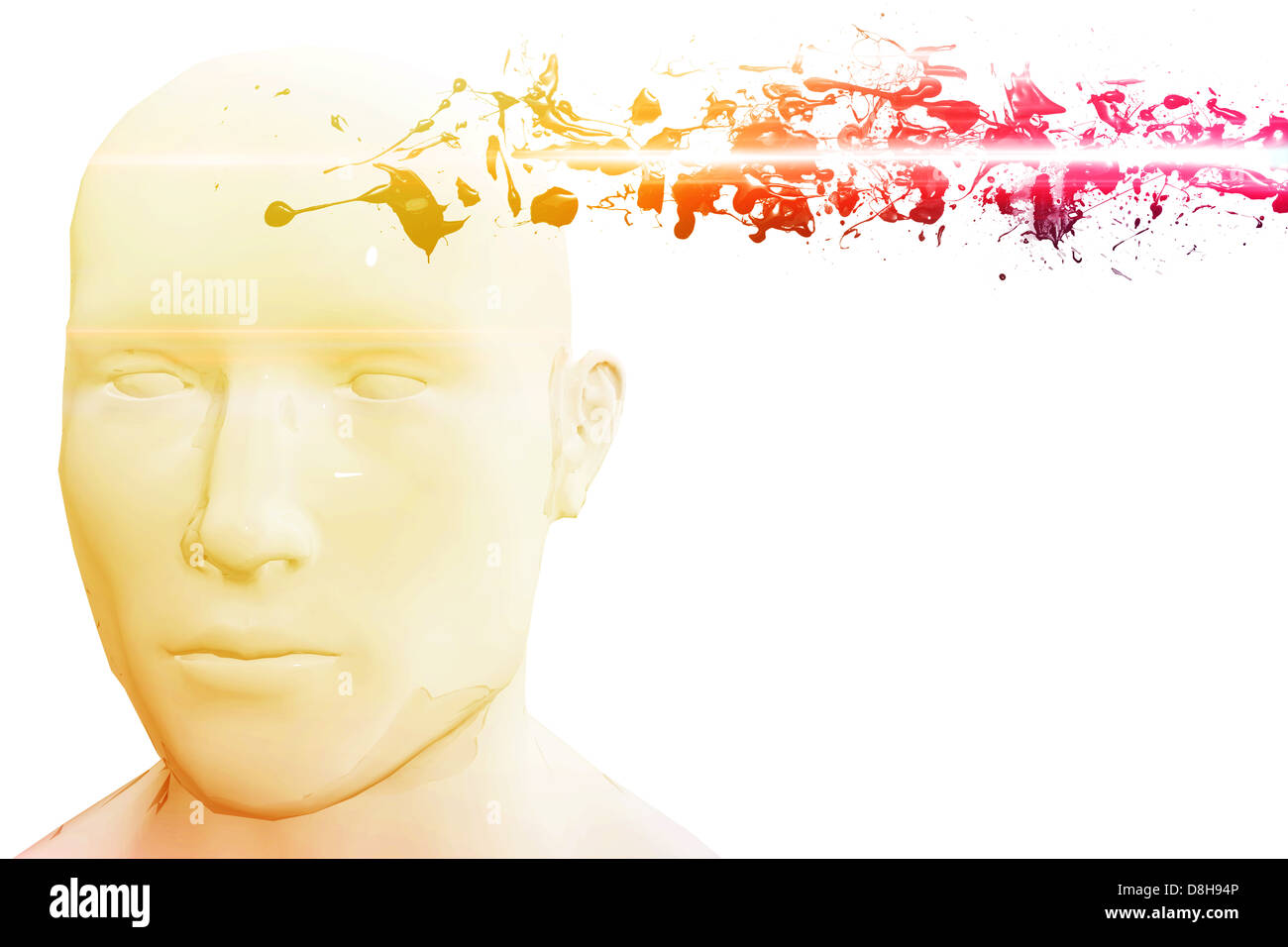 Person and creativity Stock Photo - Alamy