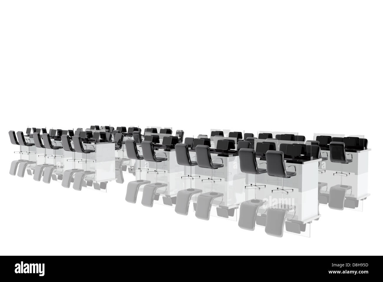 Display tables Cut Out Stock Images & Pictures - Alamy