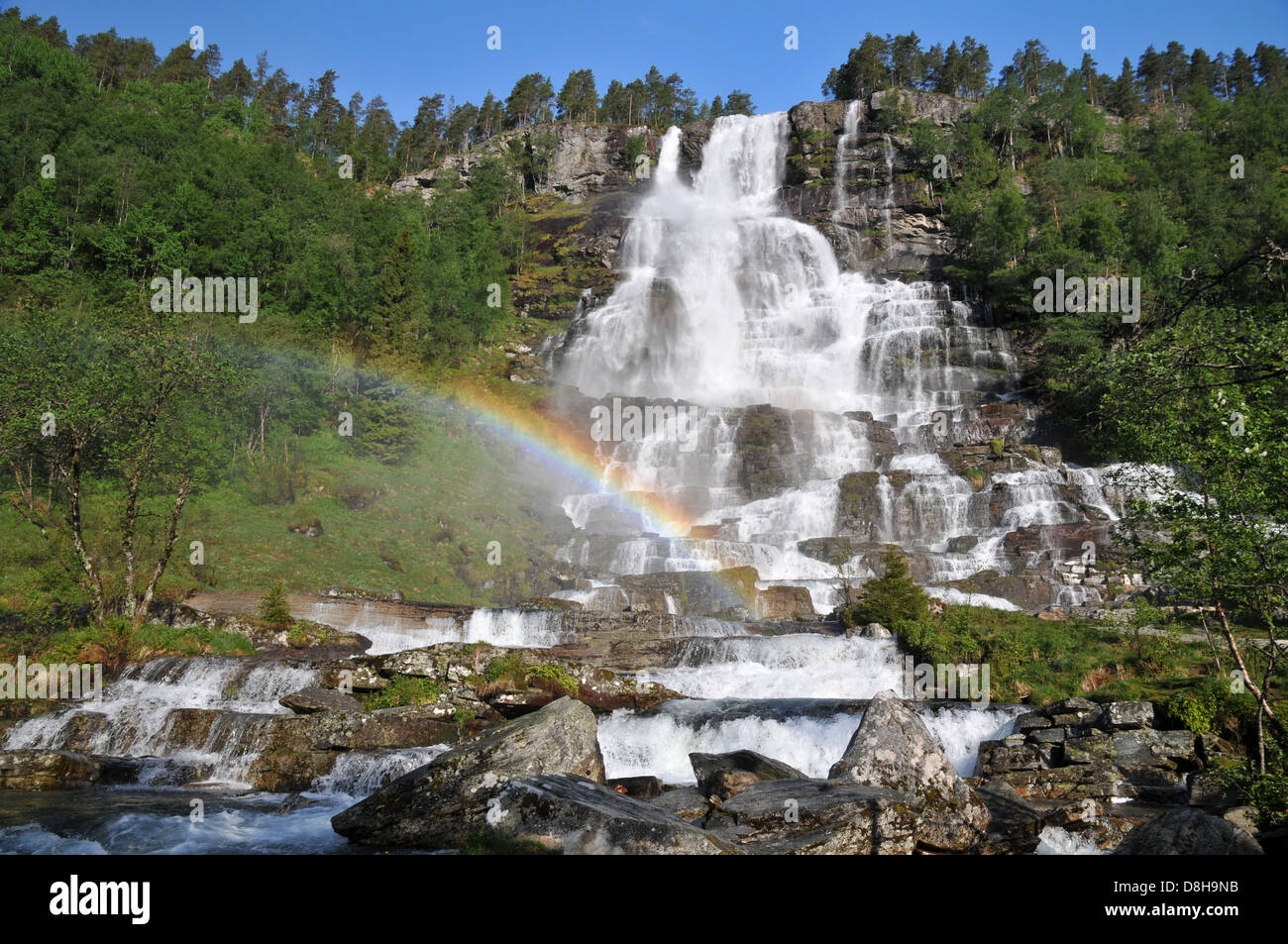 Tvinde wasserfall hi-res stock photography and images - Alamy