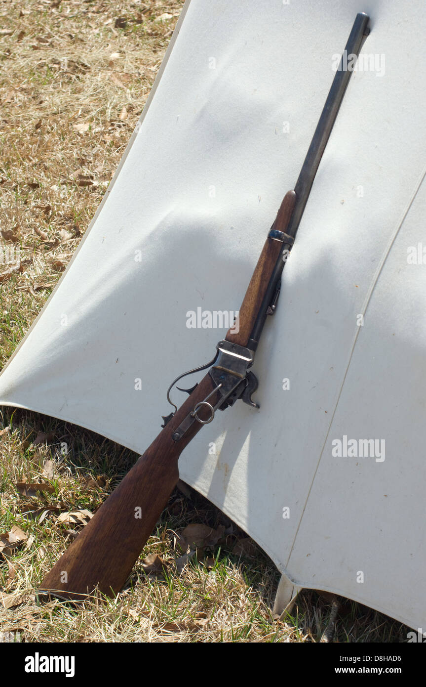 Confederate cavalry carbine, Shiloh National Military Park, Tennessee ...