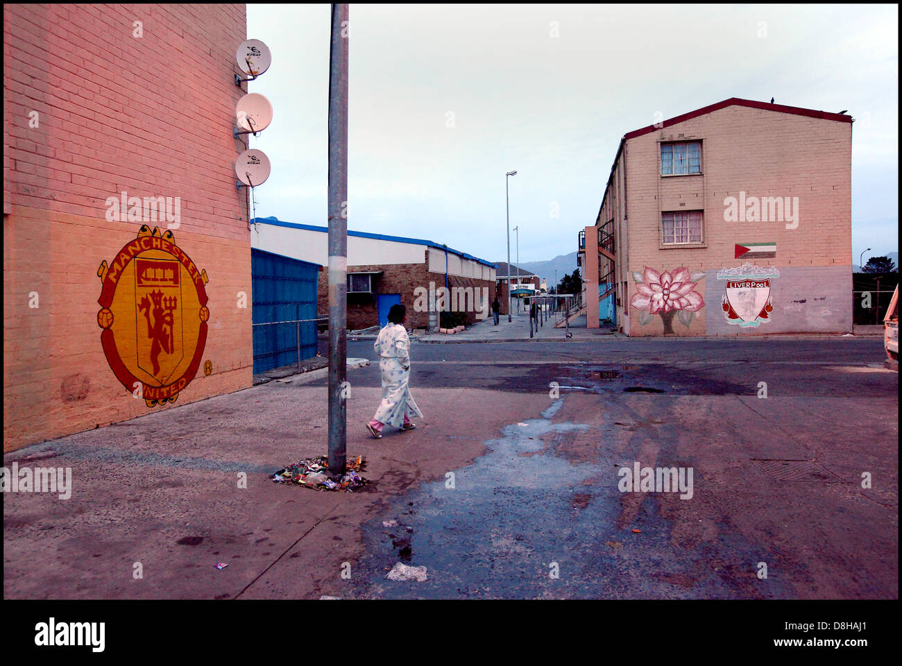 wall art,Lotus River,Cape Town,2010 Stock Photo - Alamy