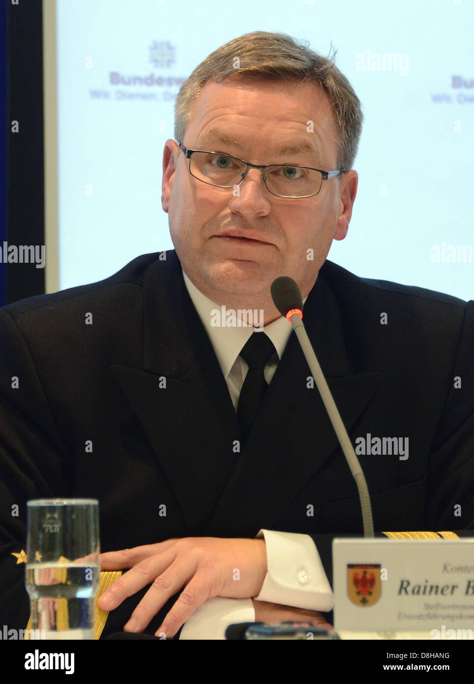 Rear Admiral Rainer Brinkmann, Deputy Commander of the Bundeswehr ...