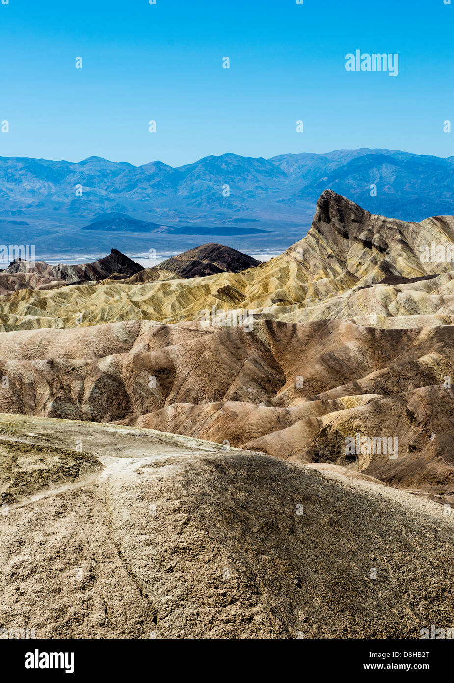 Geological formations in Death Valley National Park, California, USA ...