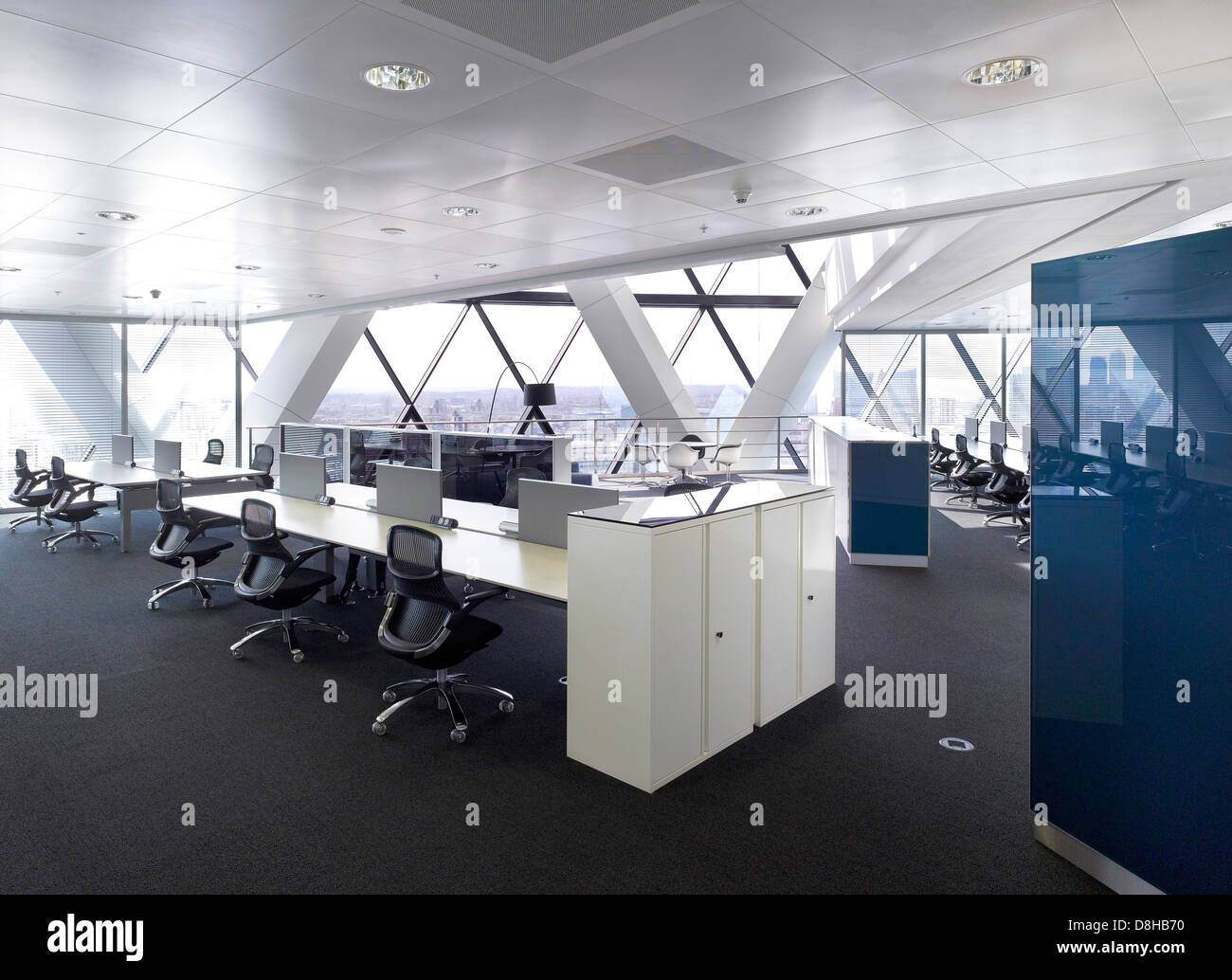 Office space at 30 St Mary Axe (the Gherkin), London, United Kingdom ...