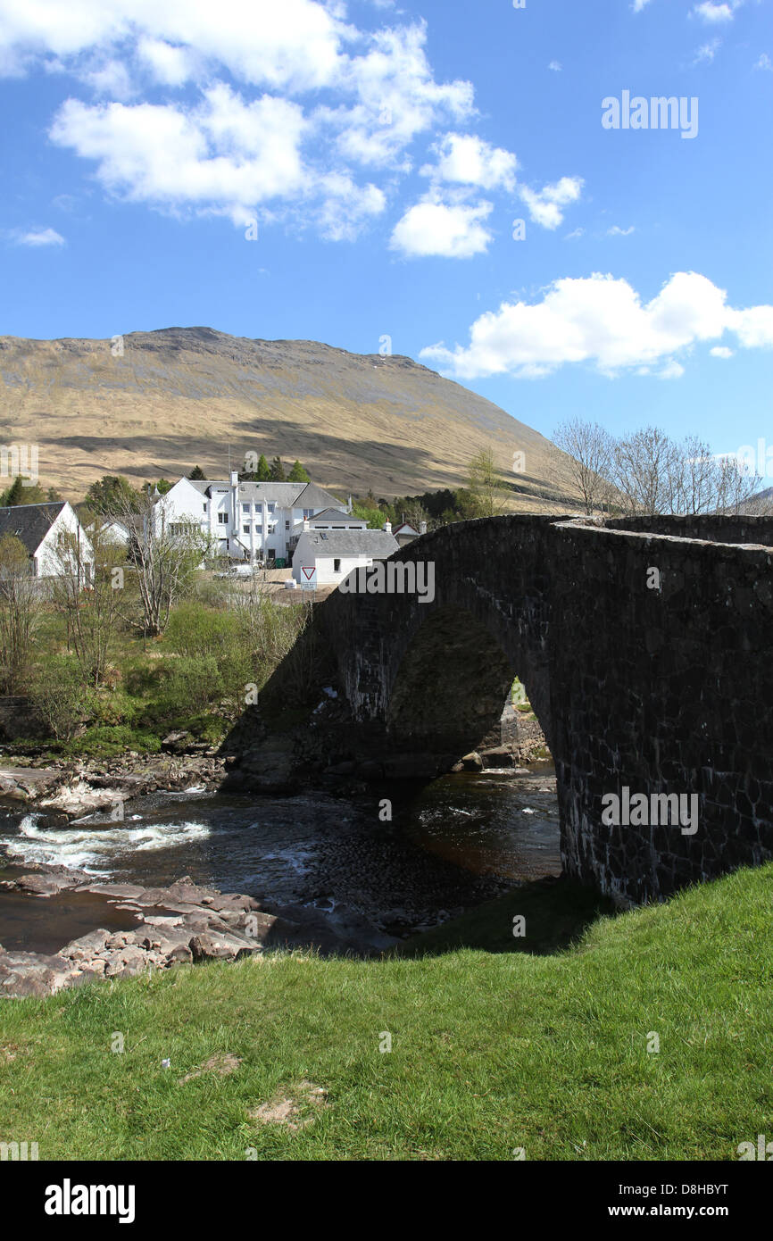 Bridge of Orchy Scotland May 2013 Stock Photo - Alamy