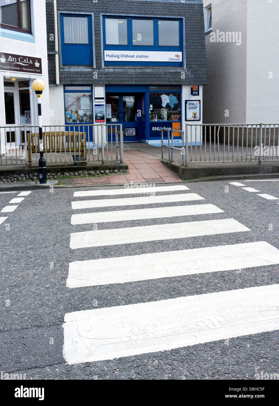 Mallaig Lifeboat station RNLI shop Mallaig Scotland UK Stock Photo - Alamy