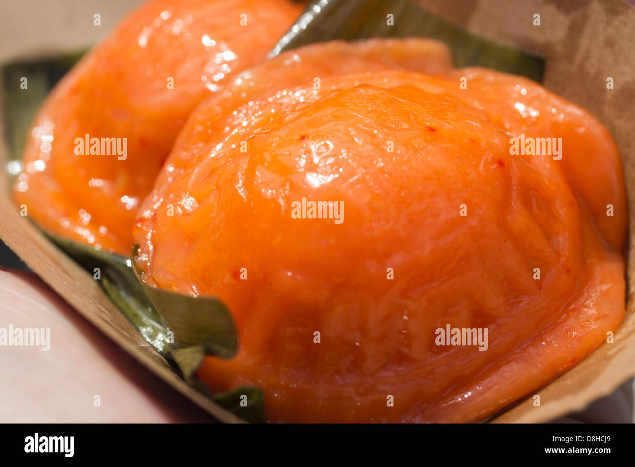 Taiwan style carrot and sweet potato dumplings at a New York City food ...