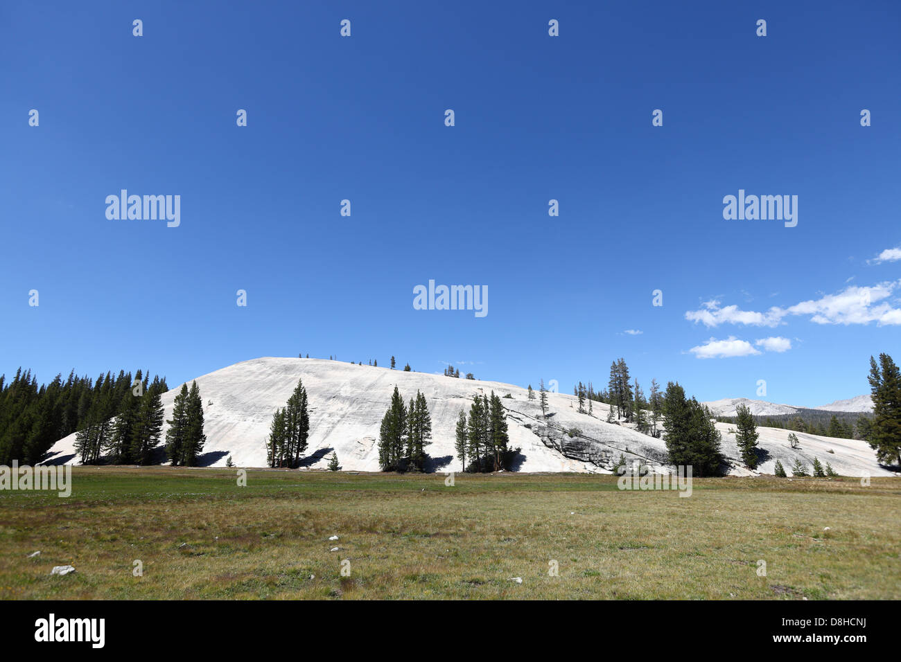 Yosemite National Park landscape scenery, the Pothole Dome, California ...