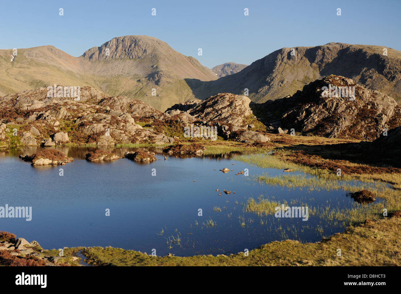 Innominate tarn great gable in hi-res stock photography and images - Alamy