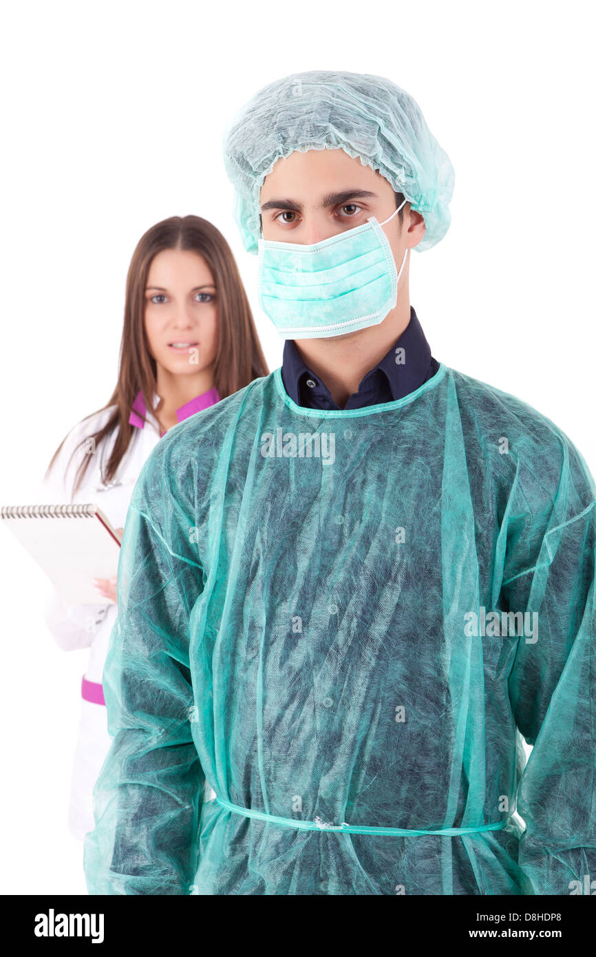 Team of young nurse and medic Stock Photo - Alamy
