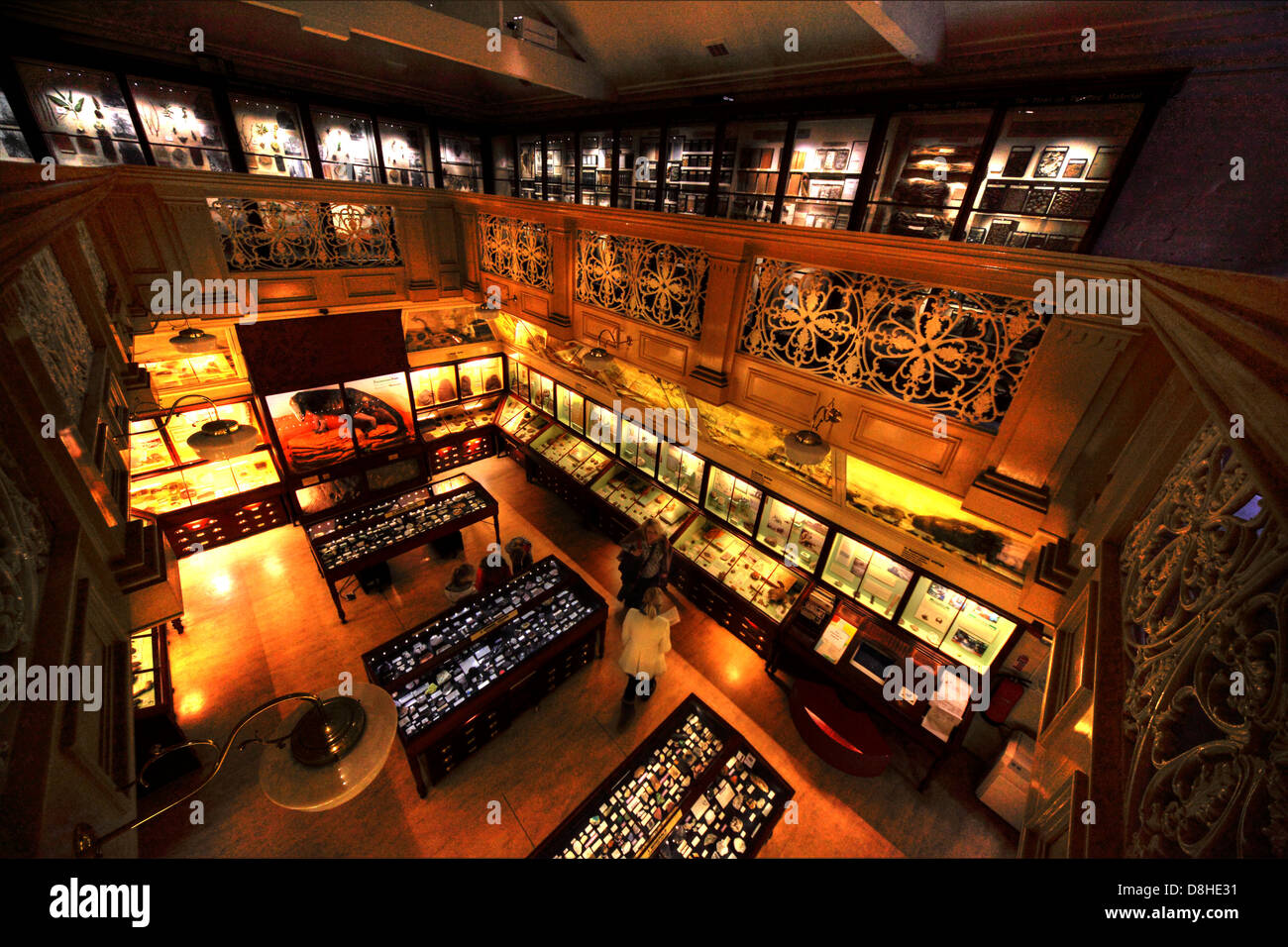 Afternoon in Warrington Library Museum Street, Cheshire, England UK ...