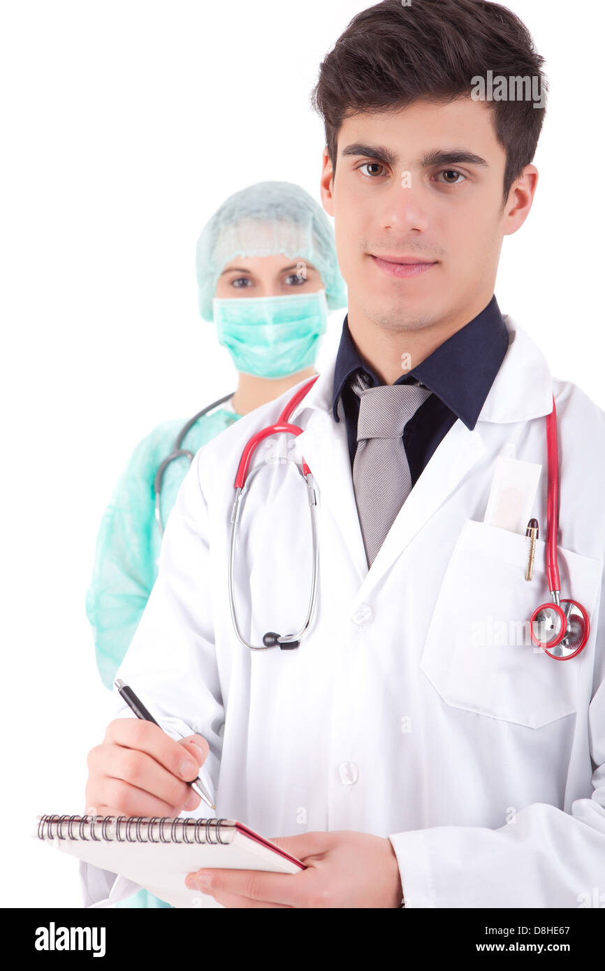 Team of young nurse and medic Stock Photo - Alamy