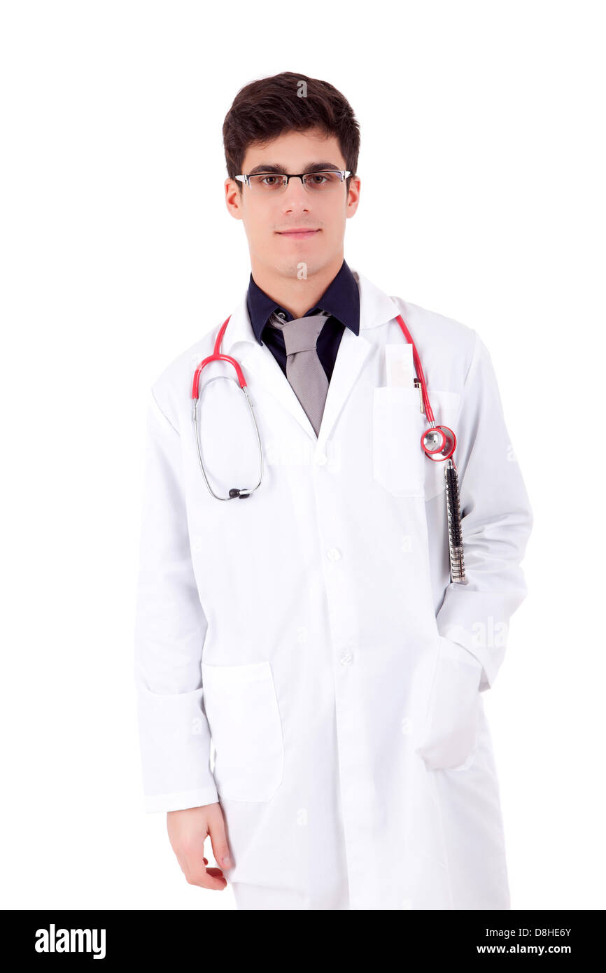 Young and successful medic posing Stock Photo - Alamy