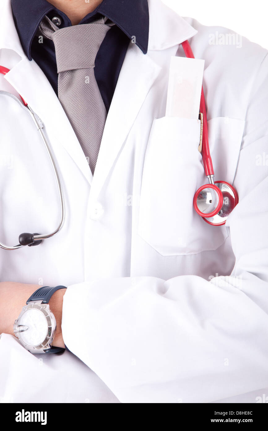 Young and successful medic posing Stock Photo - Alamy