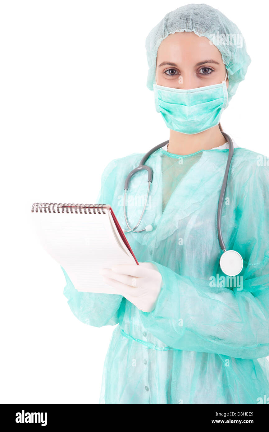 Young and successful medic posing Stock Photo - Alamy