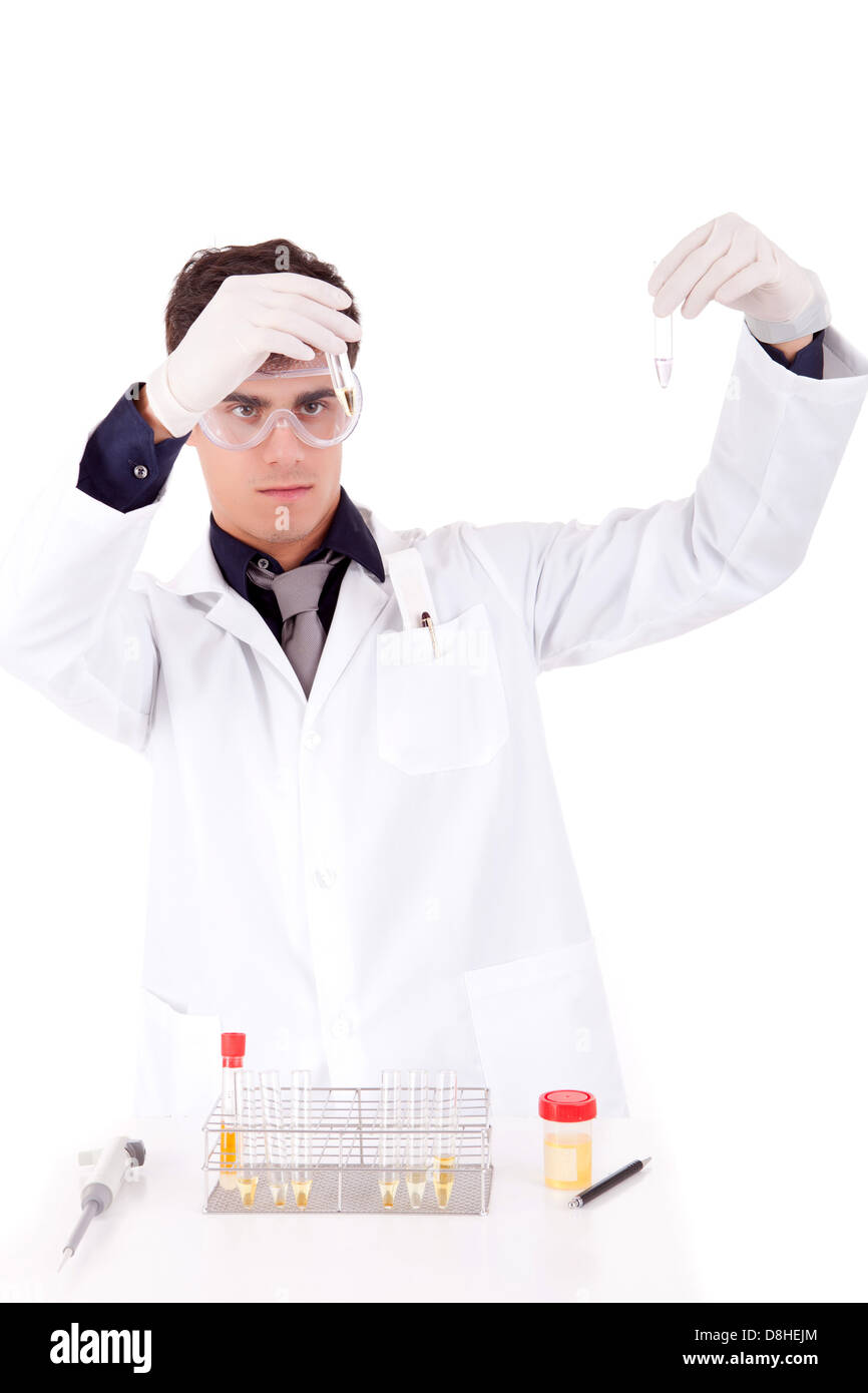 Healthcare laboratory work Cut Out Stock Images & Pictures - Alamy