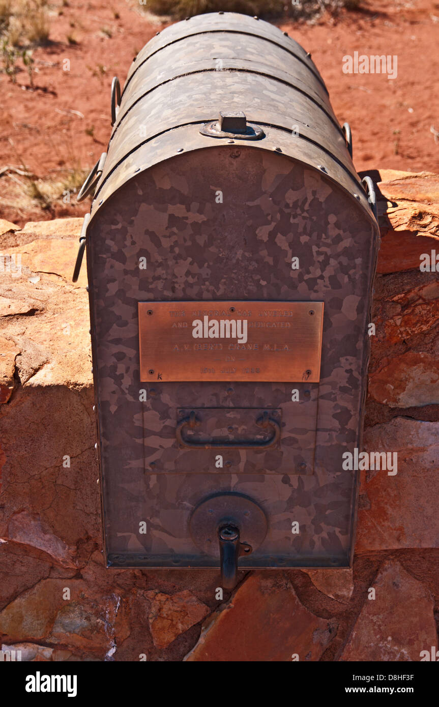 WELL 26, CANNING MEMORIAL, CAMEL WATER TANK, CANNING STOCK ROUTE ...