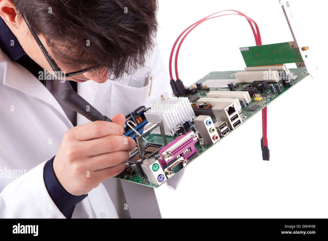 Computer Engineer - at work Stock Photo - Alamy