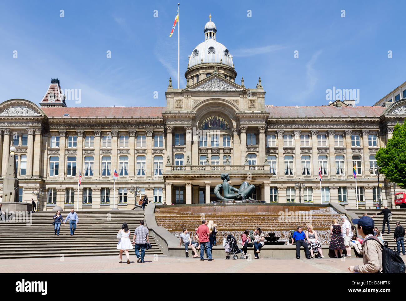 Birmingham Council House in Victoria Square is a grade 2 listed ...