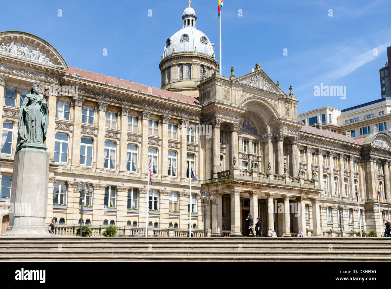 Birmingham Council House in Victoria Square is a grade 2 listed ...