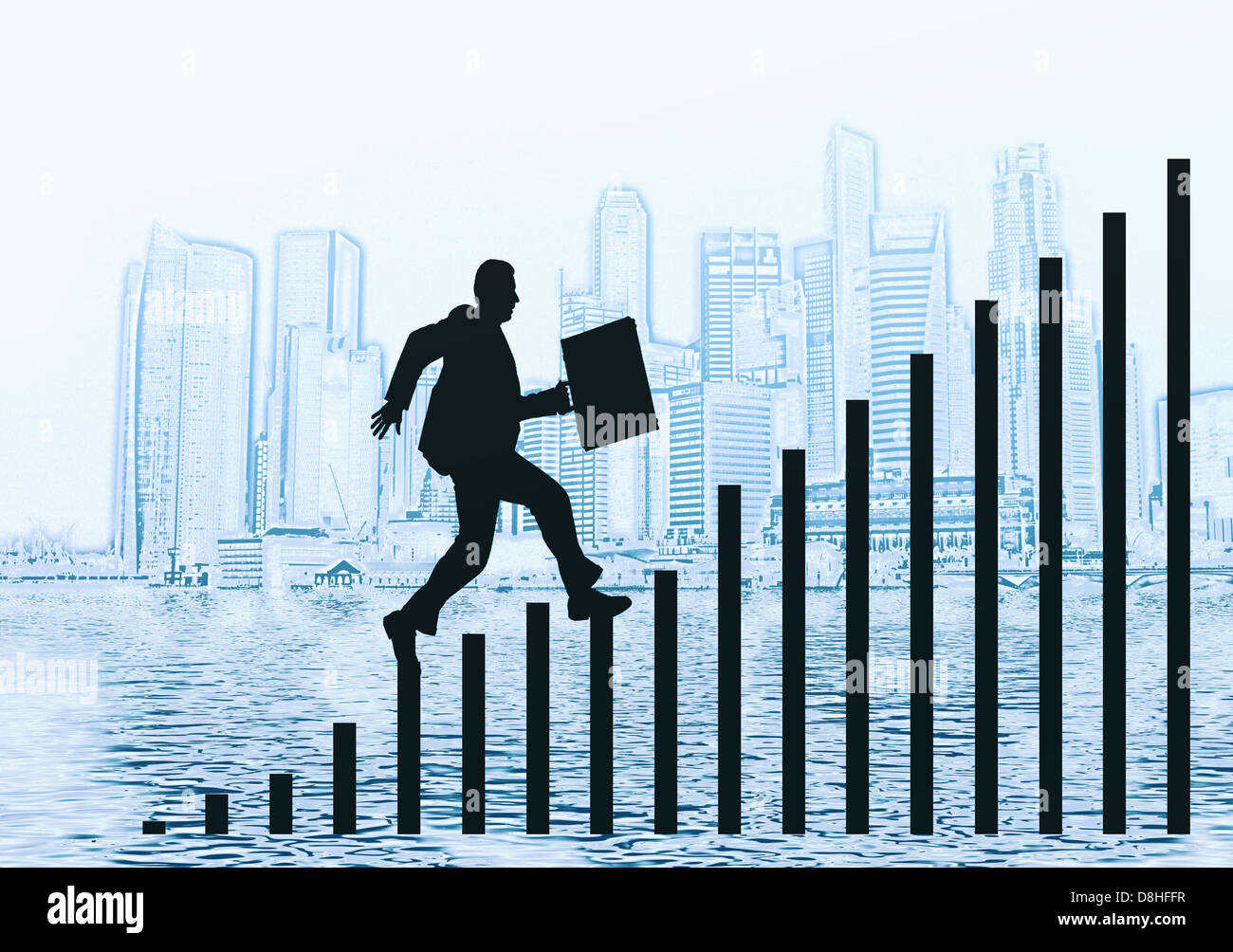 Climbing the social ladder hi-res stock photography and images - Alamy