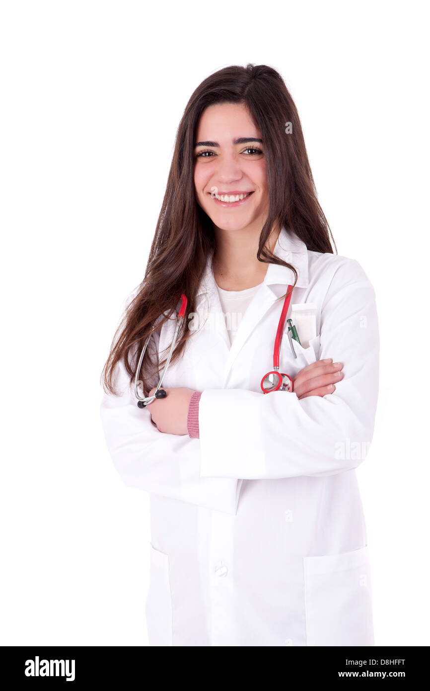 Young and successful doctor posing Stock Photo - Alamy