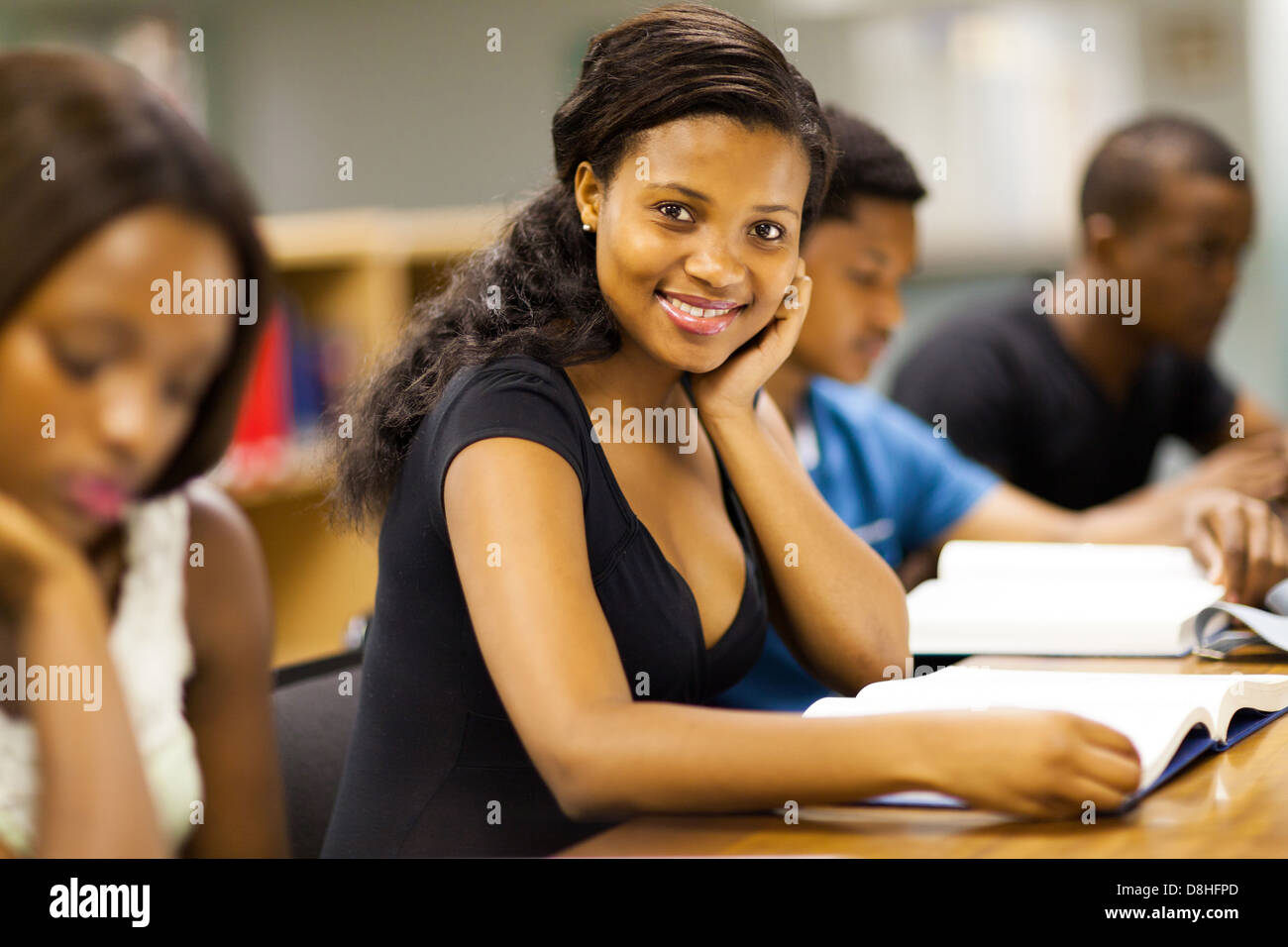 group of african american university students studying together Stock ... group of african american university students studying together Stock ...